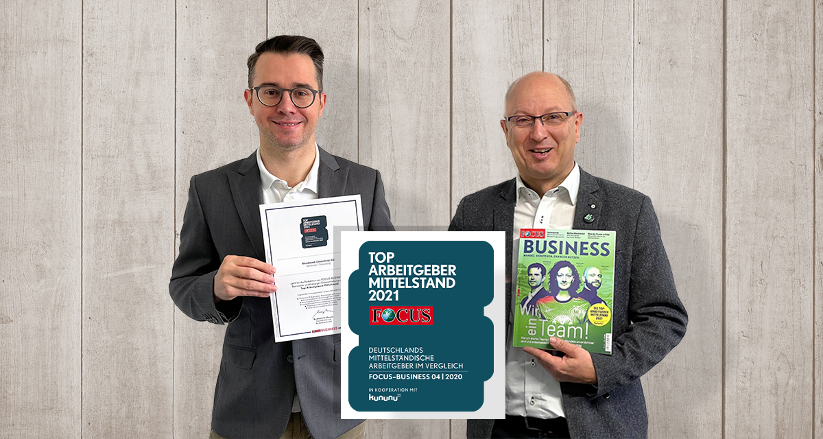 FOCUS Top Arbeitgeber - Woodmark Consulting